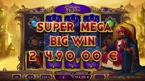 Sahara Nights slot review - With free spins